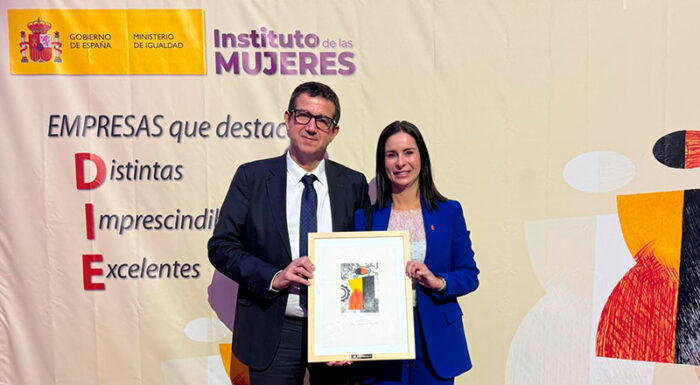 Recibimos el Distintivo de Igualdad en la Empresa